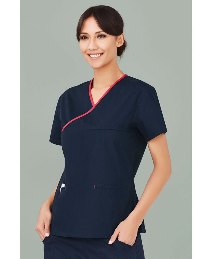 Scrubs - Ladies Crossover Top | Scrub Tops | Biz Collection