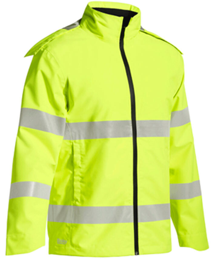 Taped Hi Vis Lightweight Ripstop Mini Ripstop Rain Jacket with ...