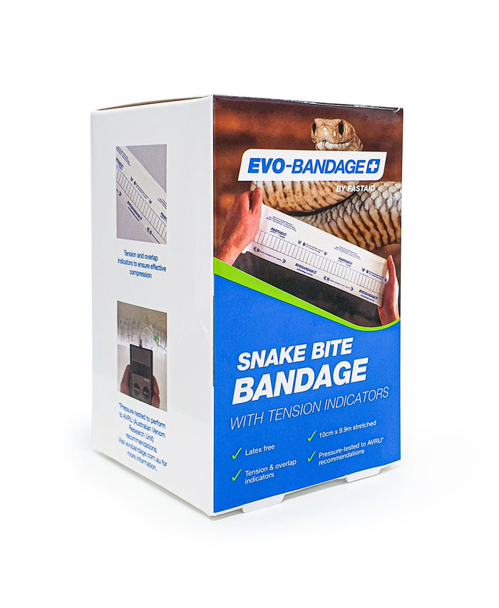 Evo-Bandage Premium Snake Bite Bandage, 10Cm, Latex Free | First Aid ...